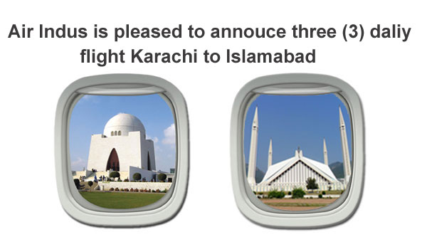 Welcome to Air Indus Airline (PVT) Ltd.